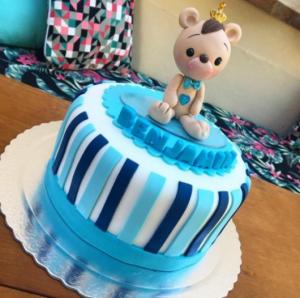 86 Bolos de Chá de Bebê Lindos e Deliciosos + Receita Passo a Passo!