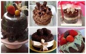 68 Mini Bolos Incríveis e Deliciosos & Como Fazer em Casa!