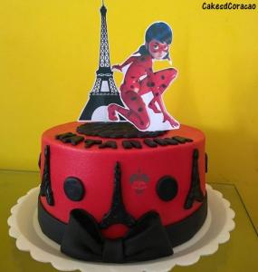 Bolo Ladybug Miraculous – 59 Ideias Criativas de Como Decorar o Seu!