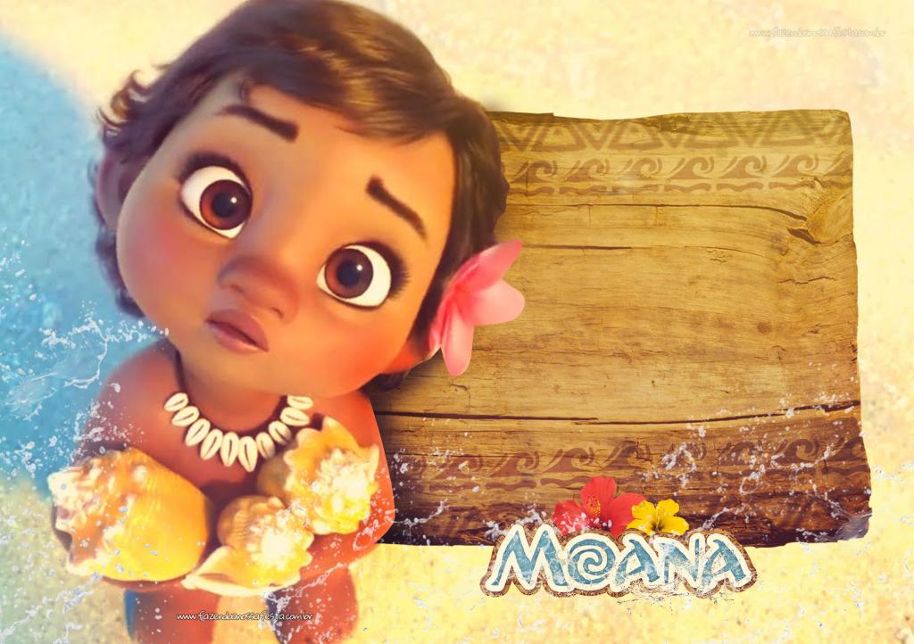 Convite Moana – 40 Ideias Lindíssimas & Modelos para Imprimir Grátis!