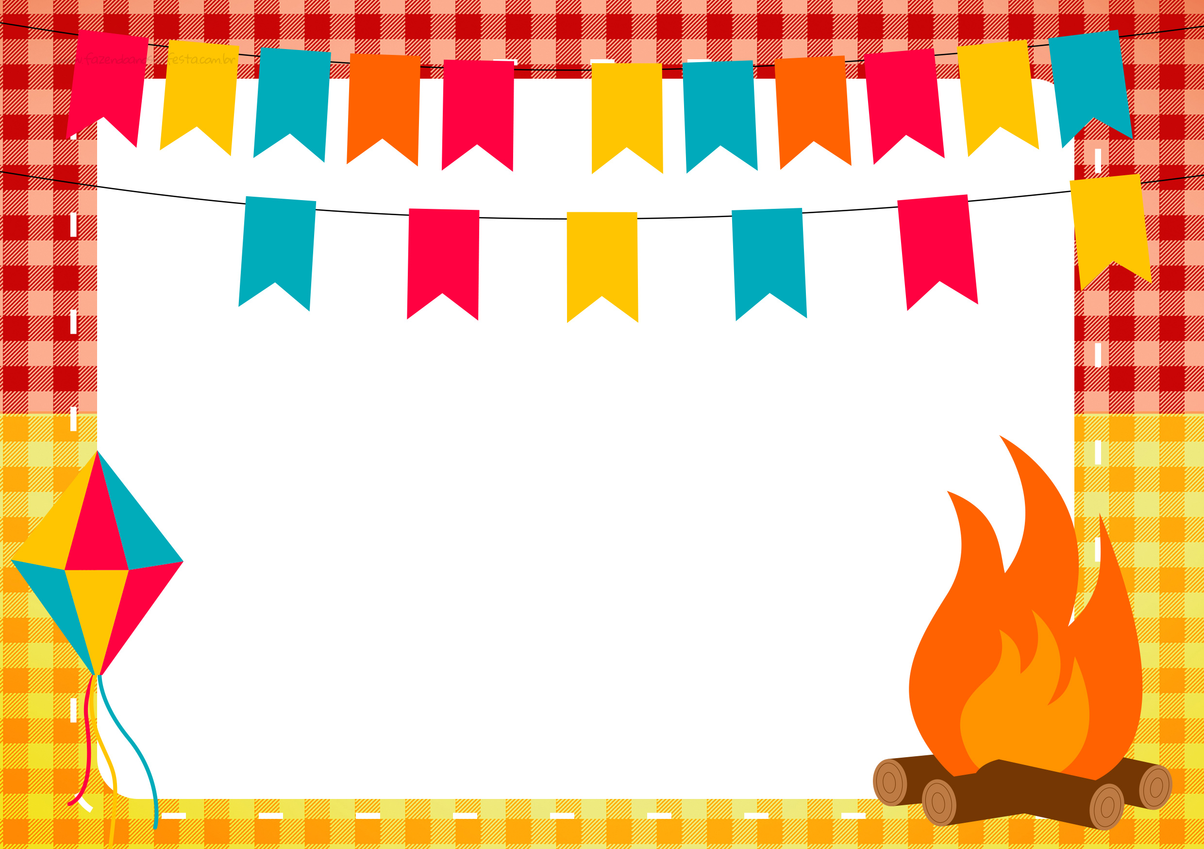 Festa Junina Decoração Para Imprimir - FDPLEARN