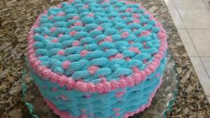 Bolo Azul e Rosa – 75 Ideias com Essa Combinação Divina de Cores!