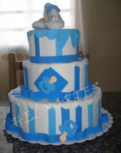 Bolo Azul e Branco – 30 Modelos Belíssimos com Dicas para Sua Festa!