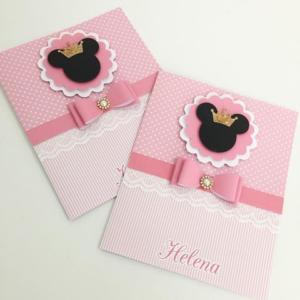 Convite Minnie Rosa: 50 Inspirações & Modelos para Imprimir Grátis