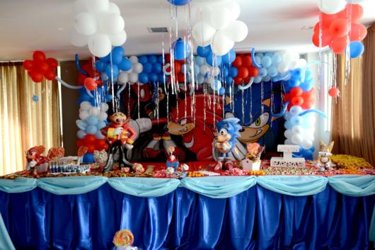 Festa Sonic – 30 Ideias de Decorações Incríveis do Porco-Espinho!