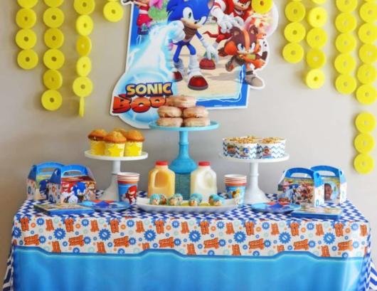 Festa Sonic – 30 Ideias de Decorações Incríveis do Porco-Espinho!