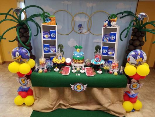Festa Sonic – 30 Ideias de Decorações Incríveis do Porco-Espinho!