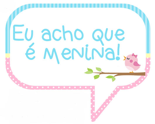 Plaquinhas Chá Revelação 45 Modelos Adoráveis Para Imprimir