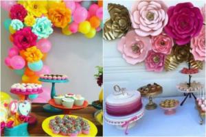 Festa Tema Flores – 70 Decorações Deslumbrantes p/ Se Inspirar!