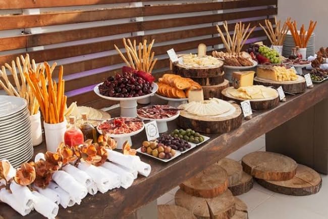 Buffet para casamento – Como escolher, valores e o que servir!