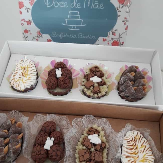 Como fazer【OVO DE PÁSCOA DE COLHER】+ 75 inspirações!