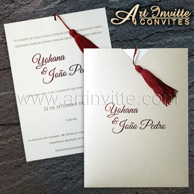 Papel para Convite de Casamento: +30 Opções Perfeitas para Usar!